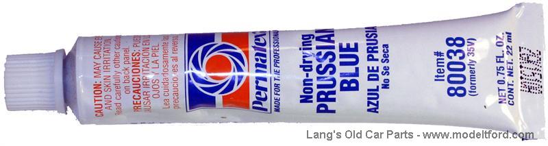 Model T Permatex Prussian blue, marking dye, R-PTX