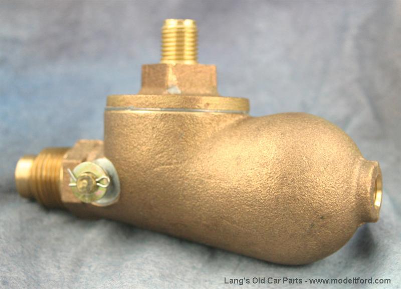 Model T Sediment bulb and shut off, for frame mounted tanks., 2902B