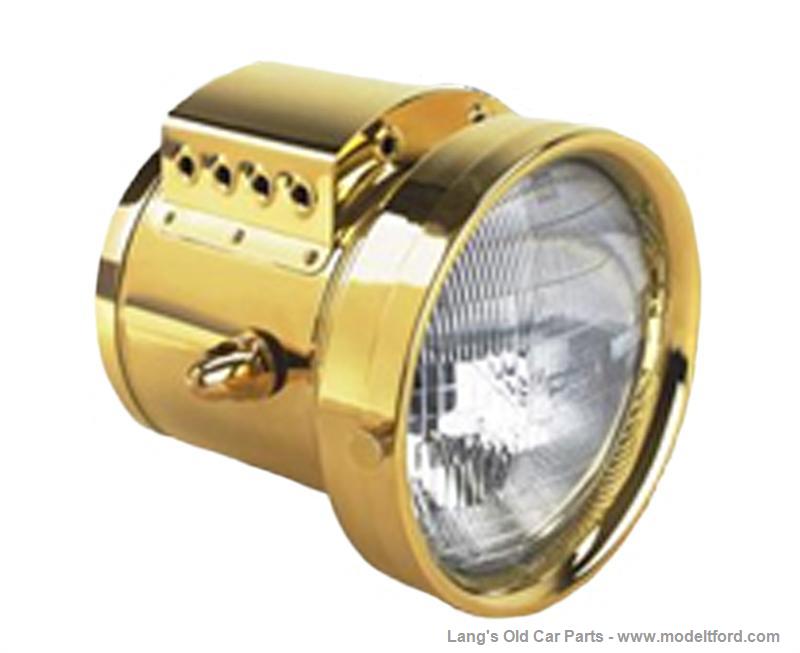 Reproduction Brass Headlight Lamp