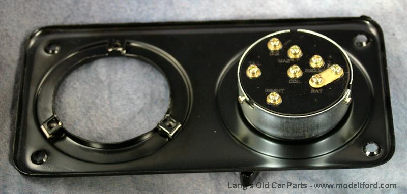 Model T Ignition switch assembly, black,, 5012