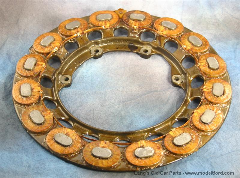 Model T Magneto coil assembly, Rebuilt, single stack, 3250F