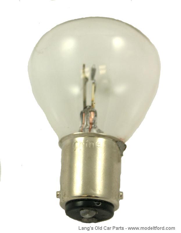 Model T Headlight bulb, 12 VOLT, double contact, 6572-12