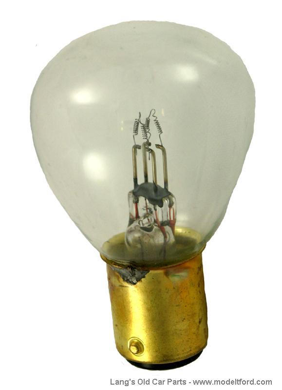 Model T Headlight bulb, 6 VOLT, 50-32 c.p., double contact, 6572BX